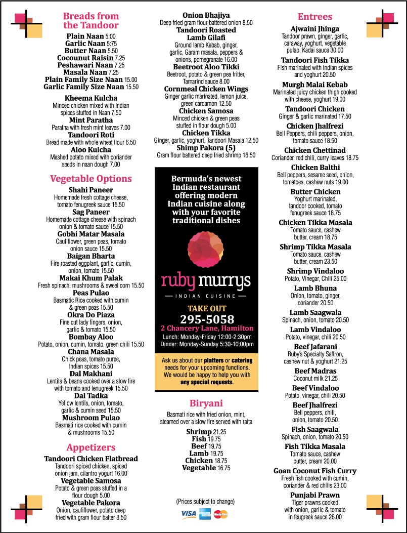 Bermuda - Ruby Murrys - Bermuda - restaurants - Yabsta