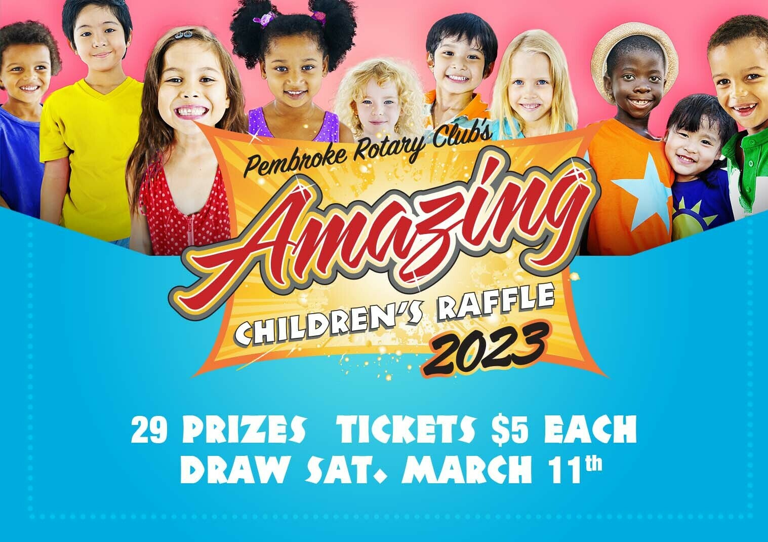 Pembroke Rotary Club's 2023 Children's Raffle - Bermuda Announcements